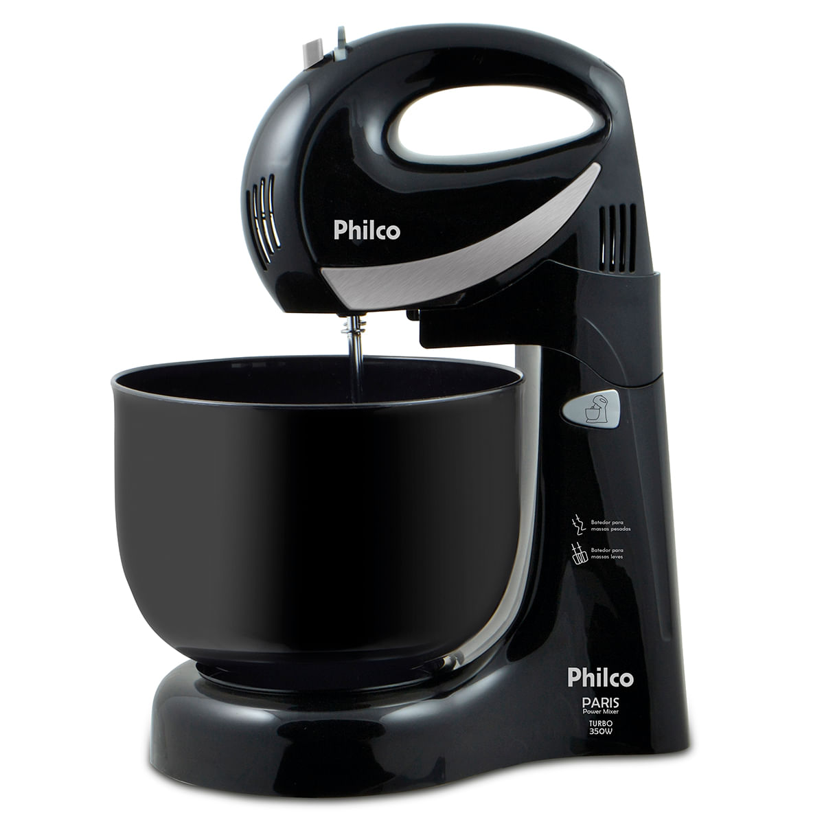 Batedeira Philco Paris Power Mixer Turbo Portátil 350W - Loja Oficial ...