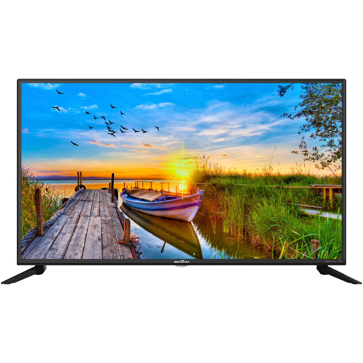 Smart TV Britânia 42" BTV42G70N5CF Full HD Netflix - Outlet - Loja ...