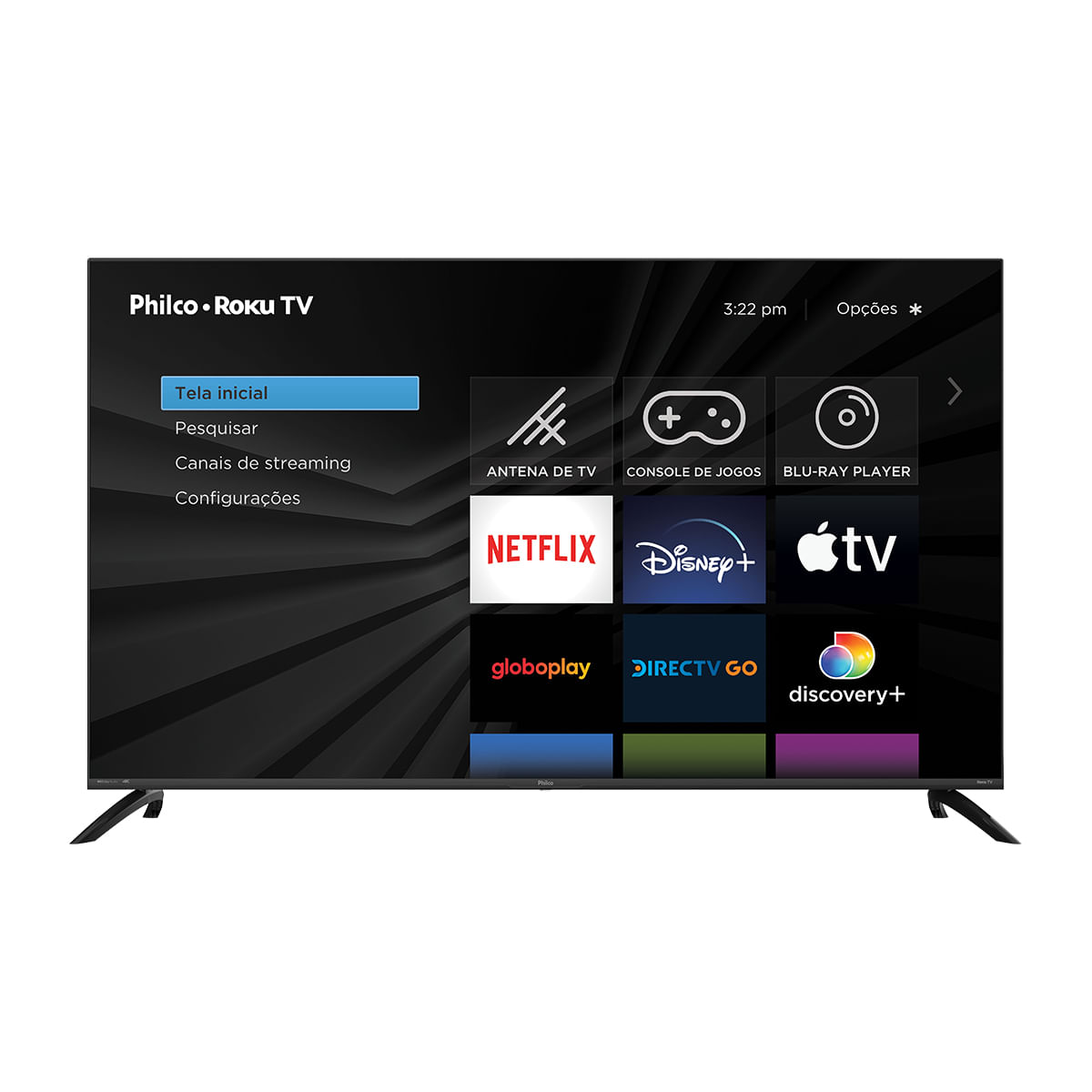Smart TV 58” Philco 4K PTV58G70RCBL Roku TV LED Dolby Audio - Outlet ...