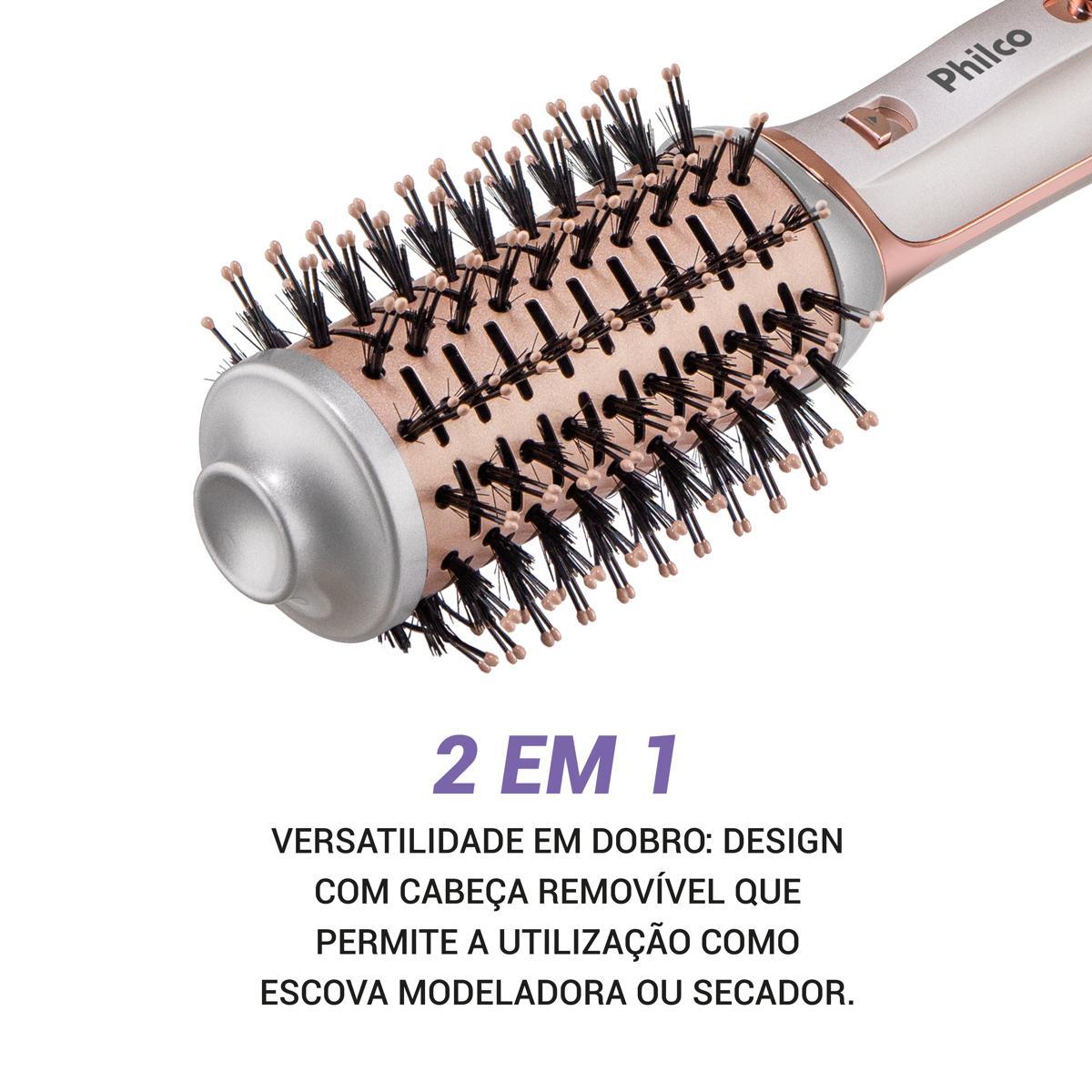 Escova Secadora Philco Bivolt 1300W PES32 Escova e Secador - Loja ...